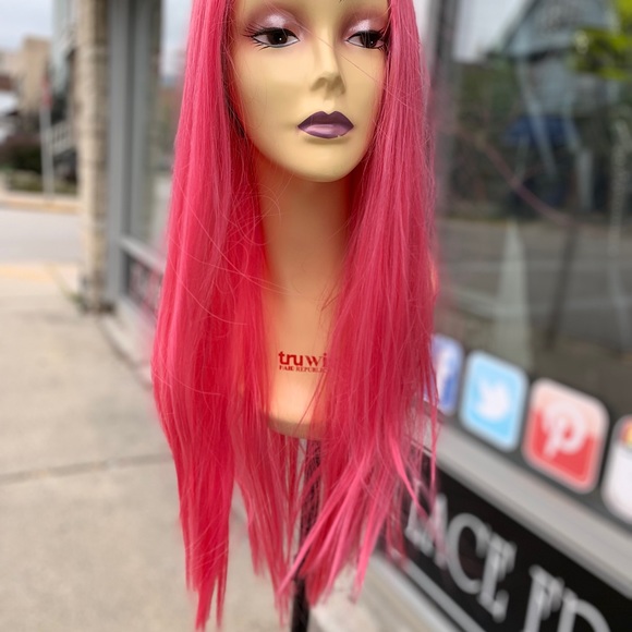 Accessories | Barbie Pink Wig Wear A Real Wig Like Barbie 220 | Poshmark
